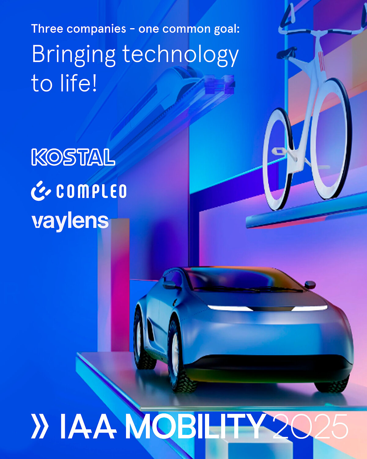 Three strong partners, one goal: Bringing technology to life – at IAA ...